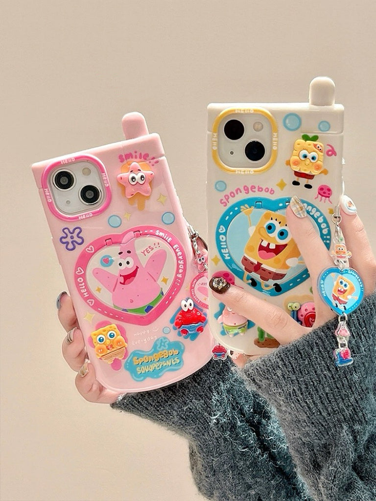 SpongeBob with Makeup Mirror iPhone Case – Shinity showCase